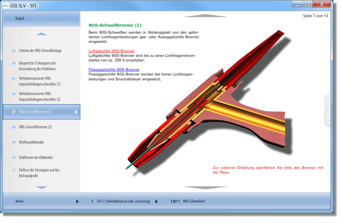 GSI SLV e-Learning: Demos